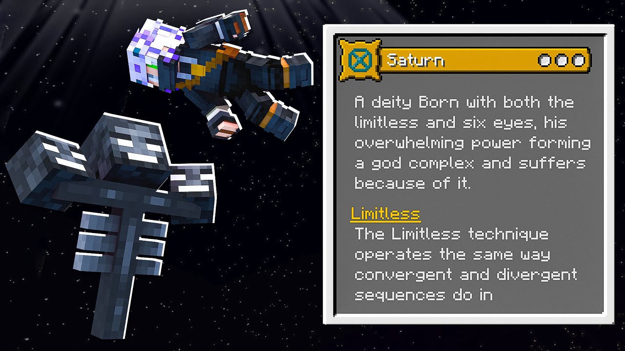 Minecraft Origins Mod: Saturn (Custom Origin)