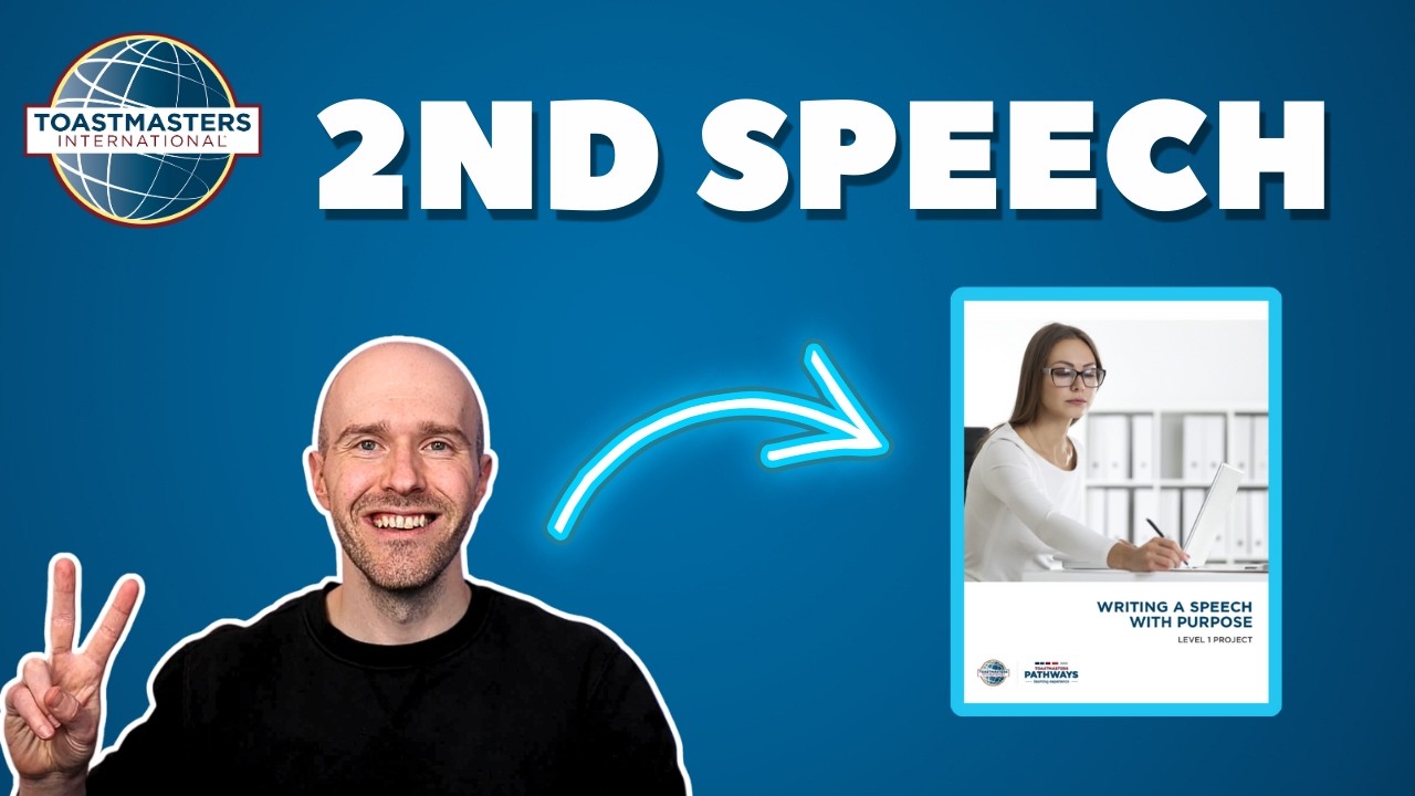 Writing a Speech with Purpose – 2nd Speech Pathways Level 1 (TOASTMASTERS)