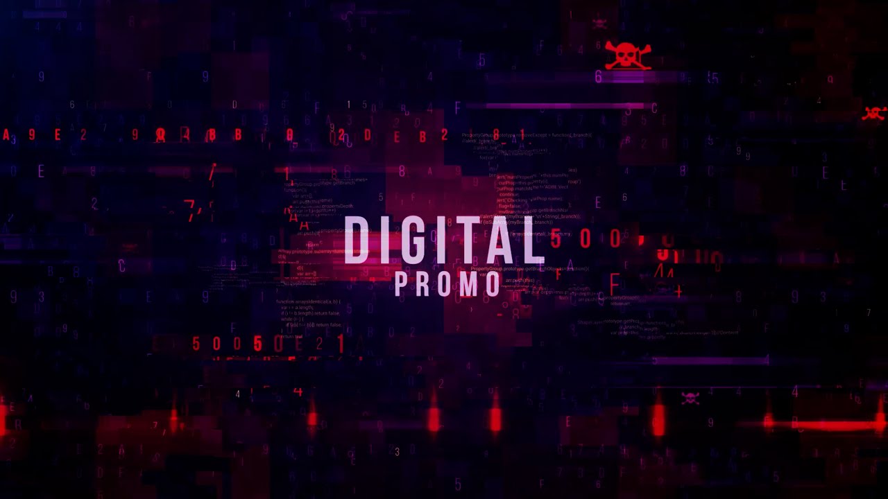 Digital Promo Titles Template for After Effects