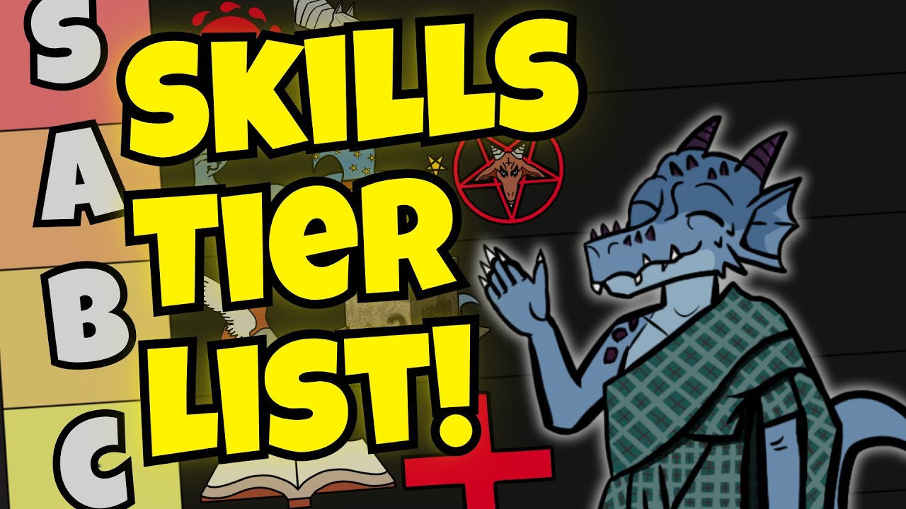 Skills Tier List for D&D!