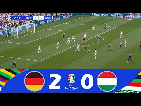 Németország kontra Magyarország [2-0] | UEFA Euro 2024 | A mérkőzés fénypontjai!