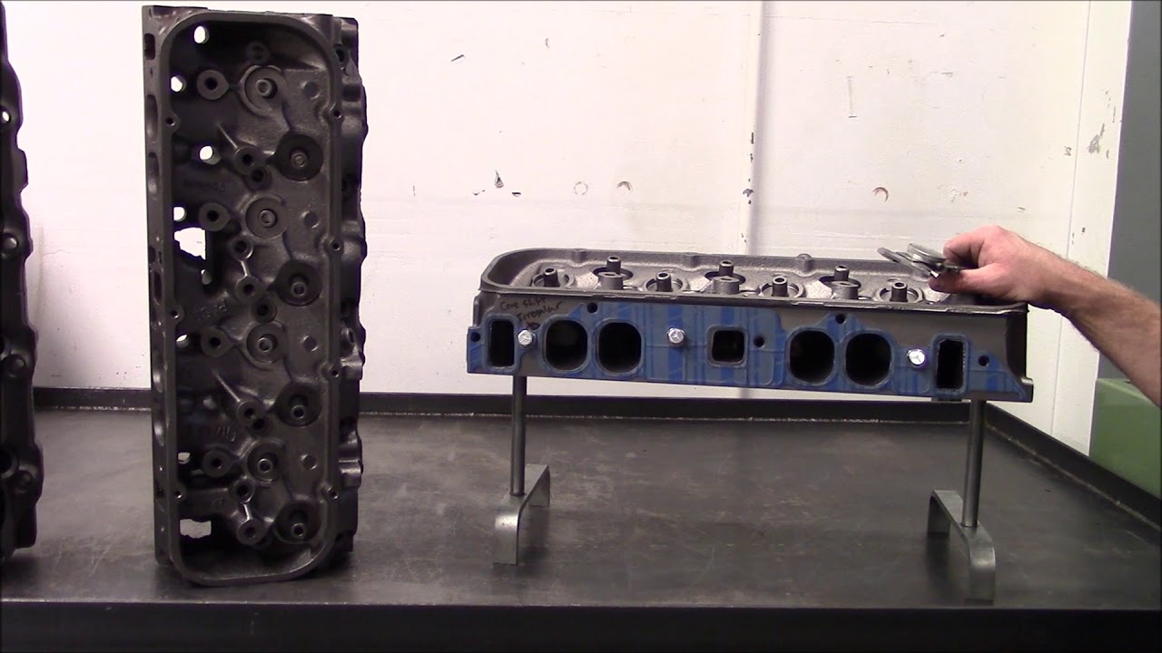 Engine Build 620 HP 454 Big Block Chevy Part 3 Oval Port Head Core Selection Before Porting
