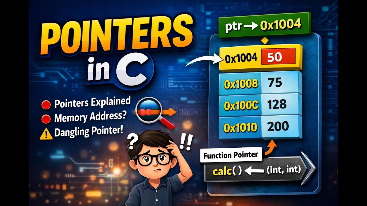 Demystifying C Pointers | Easy Pointers Explained