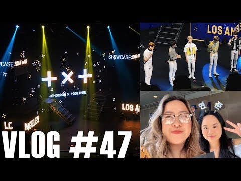 VLOG #47: SOOBIN WINKED AT ME | Vicky & Jess go to #TXTinLA