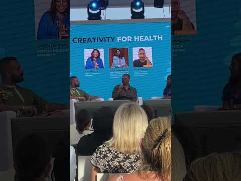 Queen Latifah talks about being brave and creative whilst telling your story at #canneslions 2024