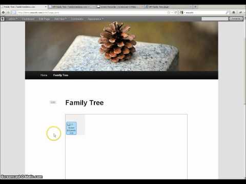 WP Family Tree Generator Plugin For WordPress Based Family Blogs ...