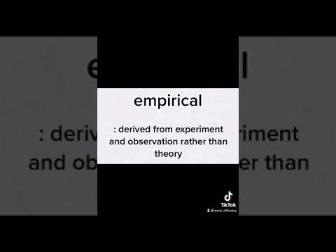 Word of the day empirical.