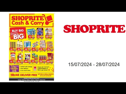 Shoprite specials (ZA) - 15/07/2024 - 28/07/2024