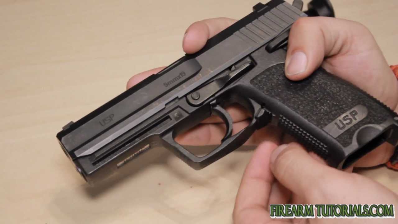 HK USP extended magazine release install