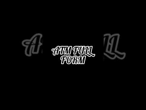 ATM Full form #atm #fullform #lobbyking