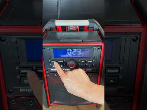 M18RC Radio Charger charges your battery as you vibe to your music #shorts #radio