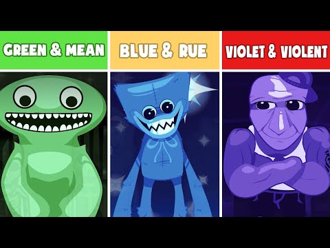 Incredibox: Blue&Rue Vs. Green&Mean Vs Violet&Violent | Special Version |(New Game)