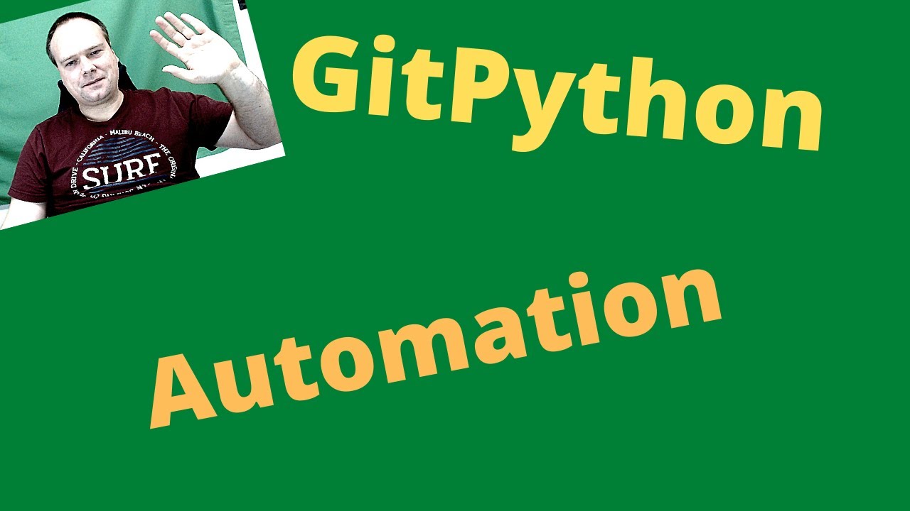 Gitpython Introduction Do Git Actions From Python