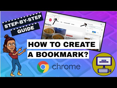 How to create a Bookmark on Google Chrome?