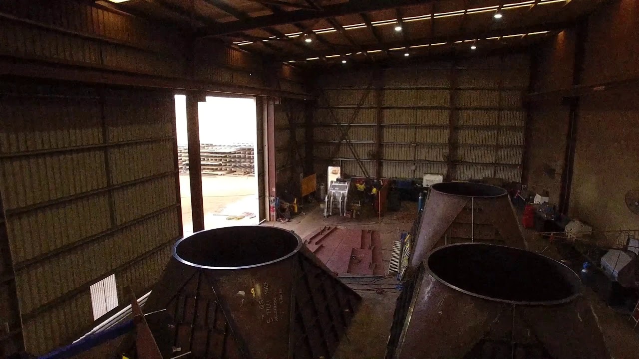 Fabrication Excellence - Underground mine ventilation ducting