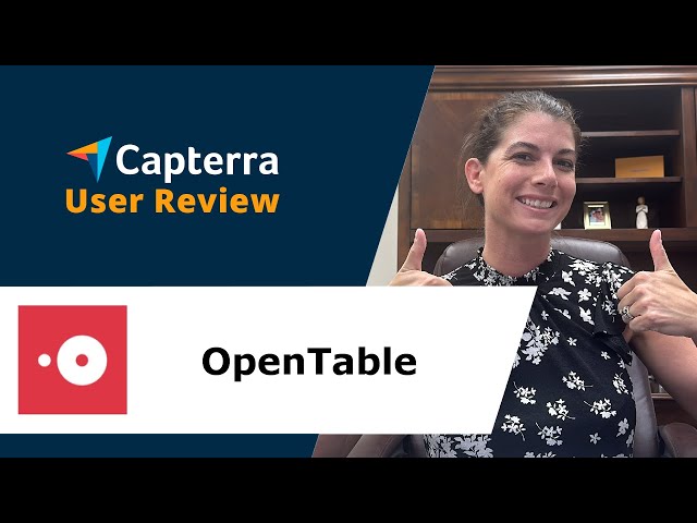 OpenTable Pricing, Alternatives & More 2025 | Capterra
