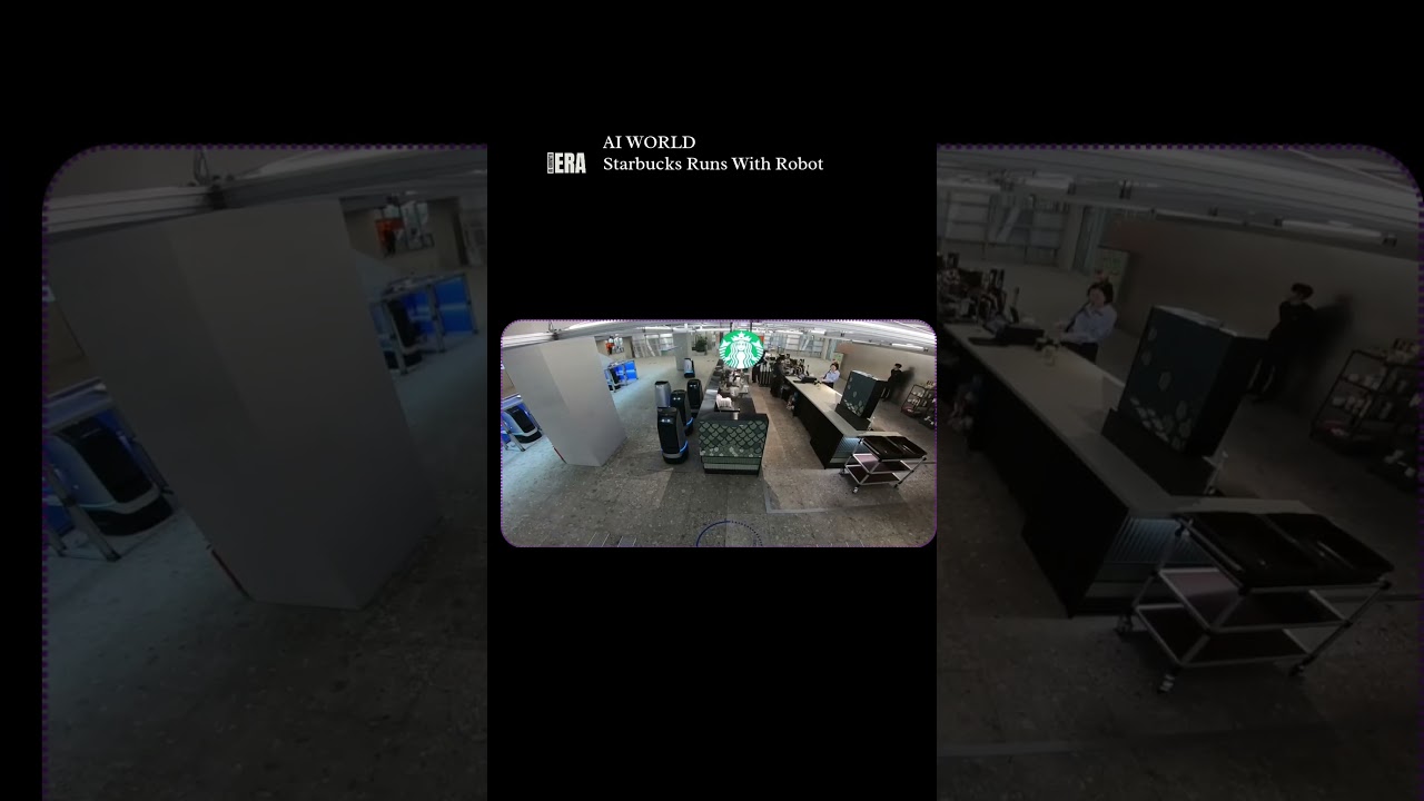 Is this the future of coffee | Starbucks + Robots = The Perfect Team? | Robotic | #revolution