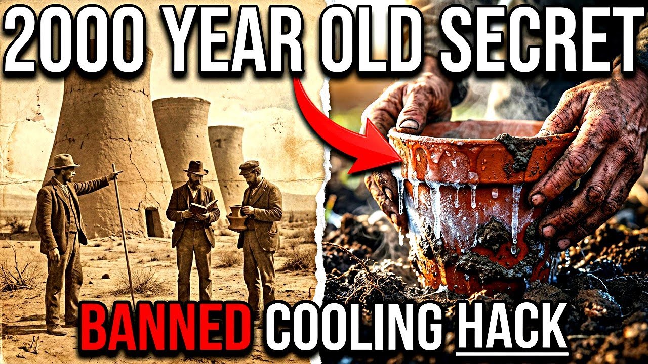 Zero Electricity. Cools Your Home for Free. The 2,000-Year-Old Tech They Erased.