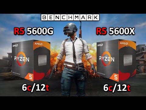 AMD Ryzen 5600G vs 5600X Test in 8 Games // 1080p