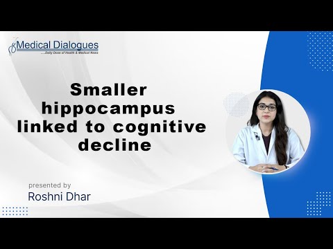 Smaller hippocampus linked to cognitive decline