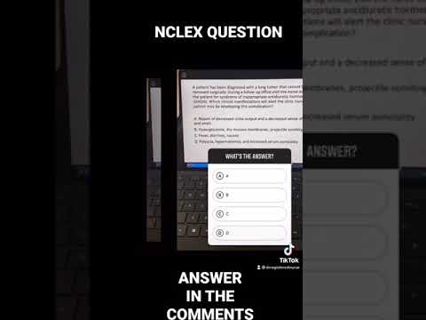 NCLEX PRACTICE QUESTION| Nursing Students