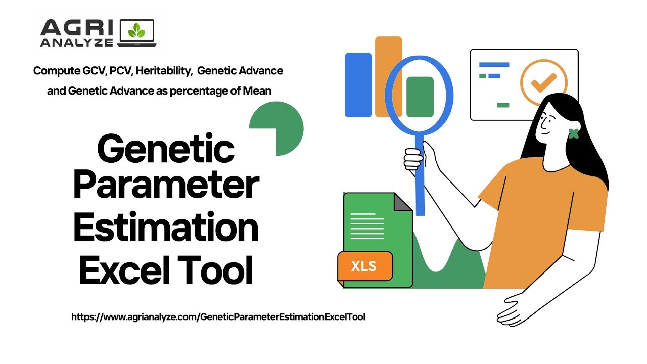 Genetics Parameter Excel Tool using Agri Analyze