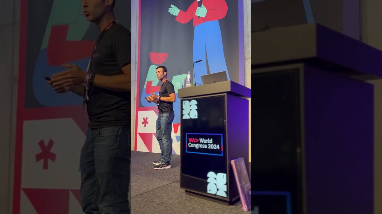 Francesco Ciulla on Stage at World Congress 2024