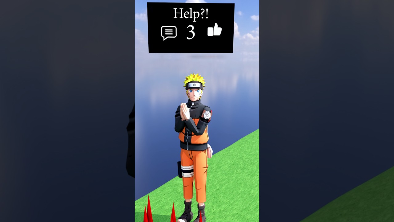 Help Naruto For Crossing Over Cutter Pin Trap Game Challenge😭✅#shorts #trendingshorts
