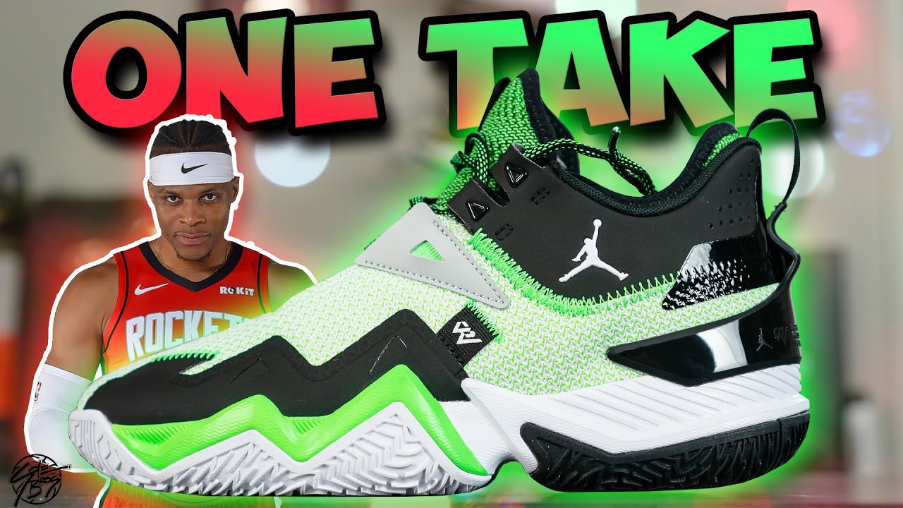 Jordan Westbrook ONE TAKE! Russell Westbrook Take Down Model!