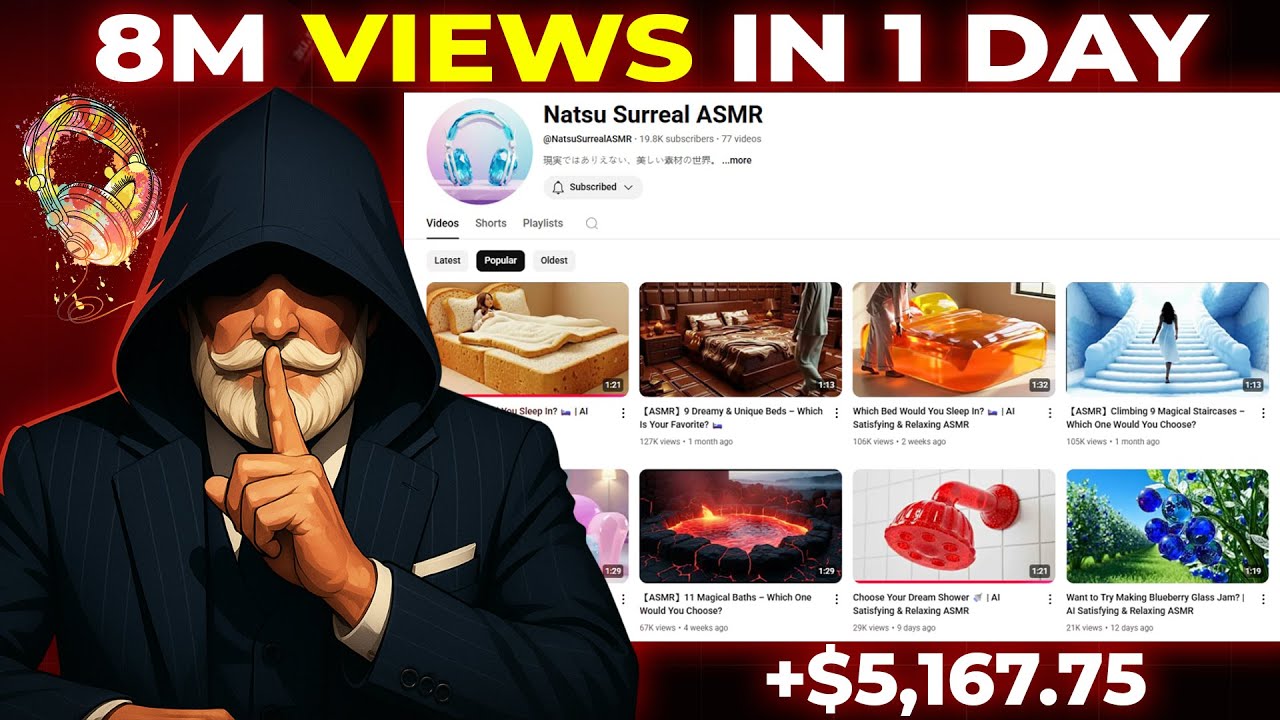 How I Make ASMR relaxing videos with 100% FREE tools!