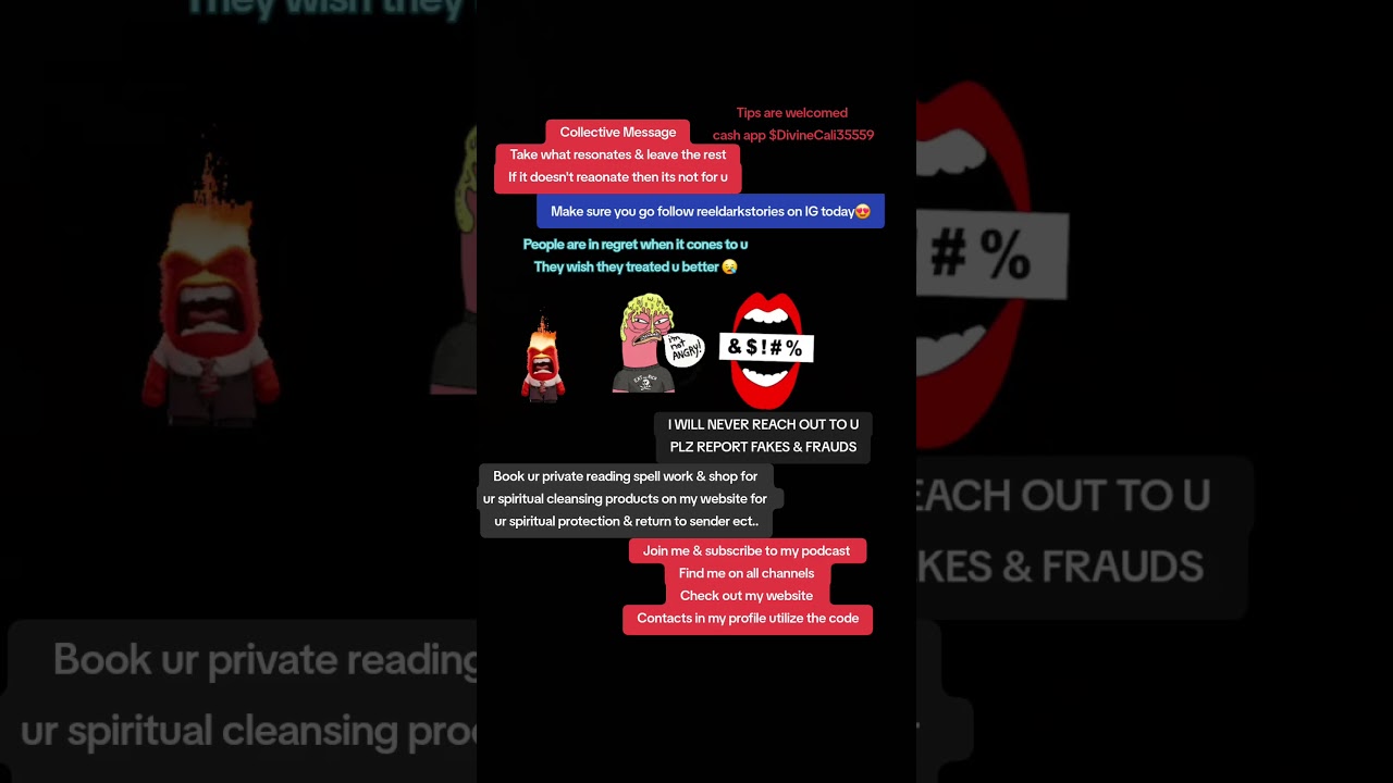 Book ur private reading spellwork Link in my linktree