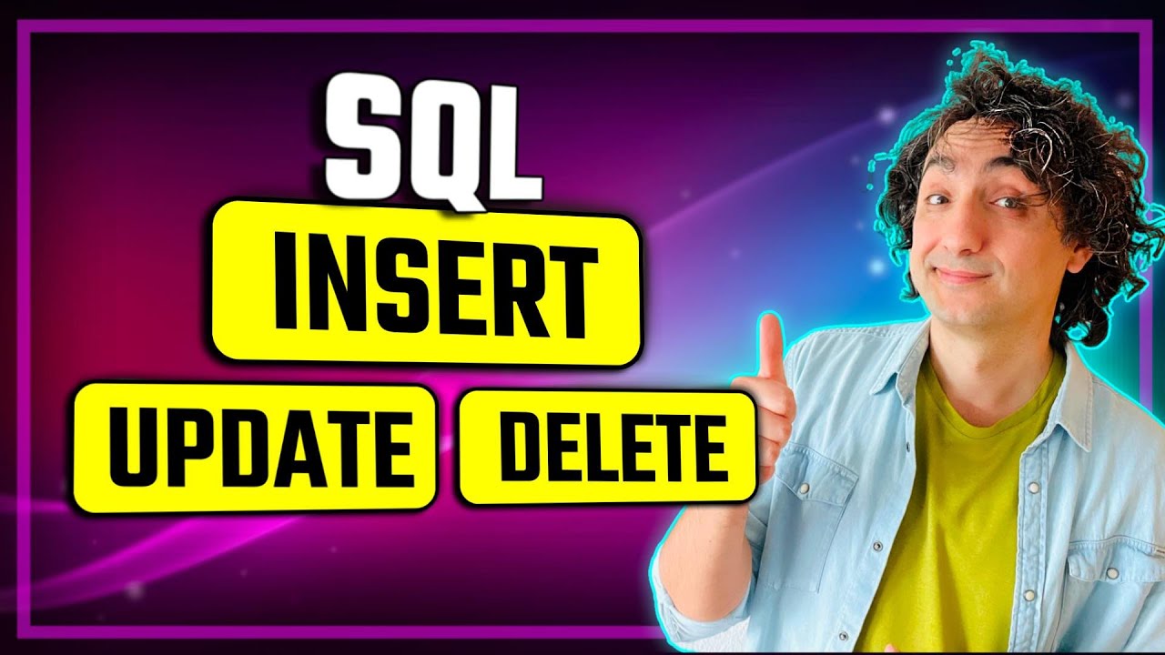 SQL DML Commands (Visually Explained) | INSERT, UPDATE, DELETE | #SQL Course 6