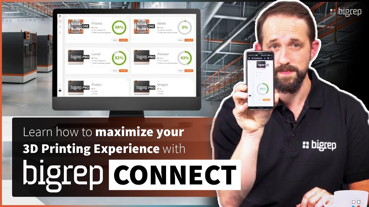Maximize Your 3D Printing Experience with BigRep CONNECT: The Game-Changing 3D Printing Software