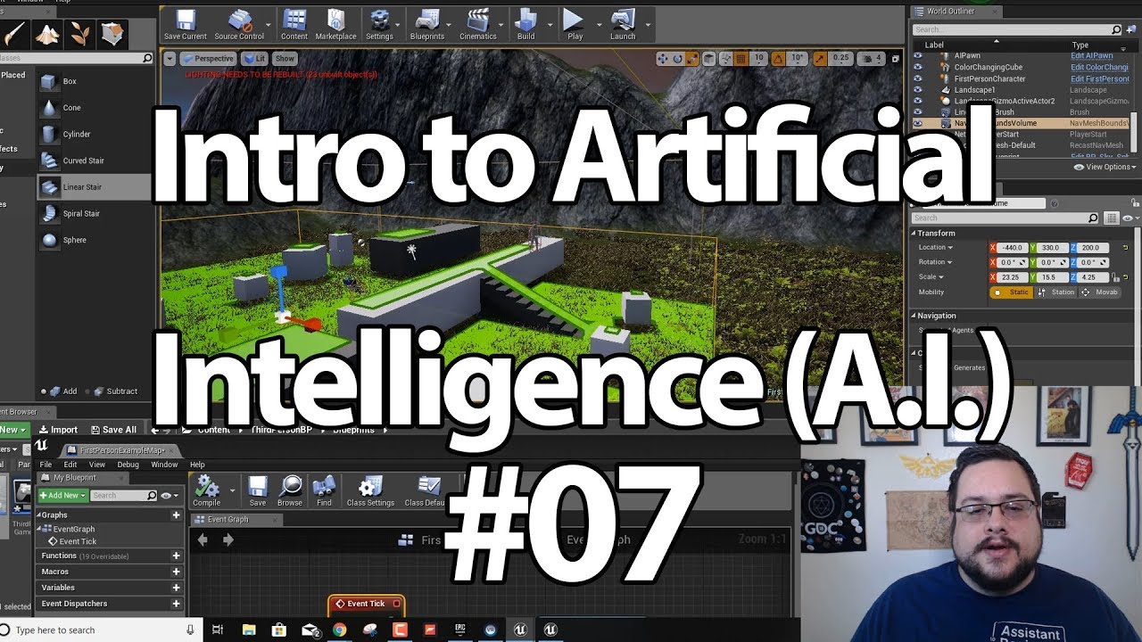 Unreal Engine Tutorial #07 - Artificial Intelligence