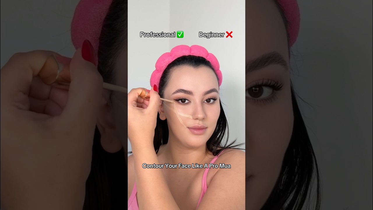 Contour like a professional makeup artist #makeup #makeuptutorial