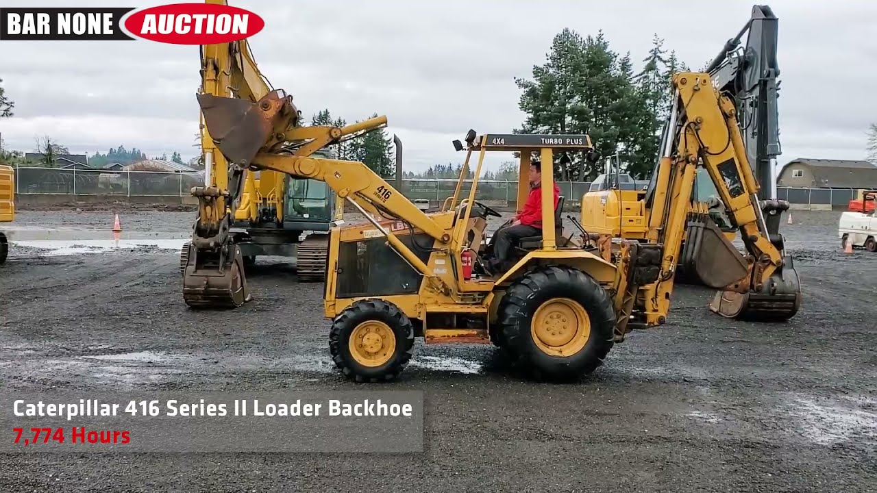 Caterpillar 416 Series II Loader Backhoe