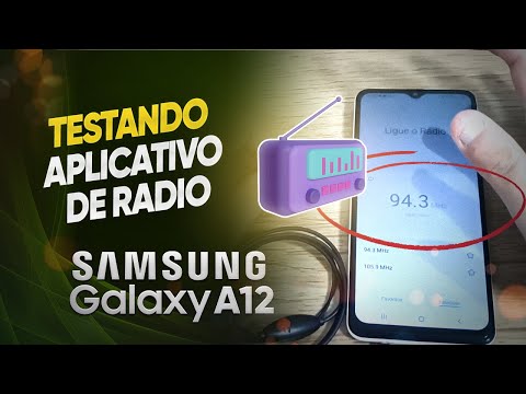 Samsung A12 – Testando aplicativo de radio – ANDROIDEMLOOP