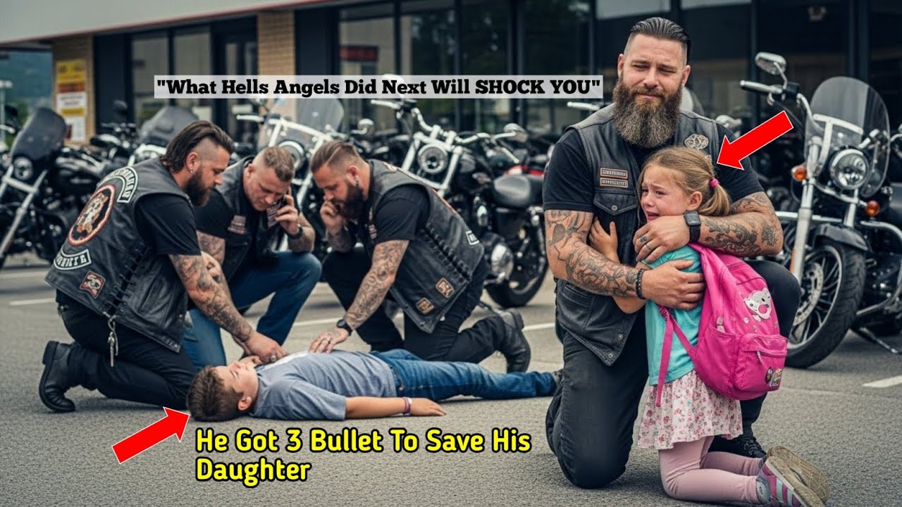Homeless Kid Took Three Bullets for a Biker's Only Child - What Happened Next Left Everyone in Tears