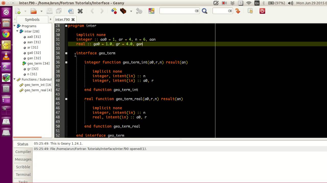 Advanced Fortran Programming : 022 : Interfacing Functions
