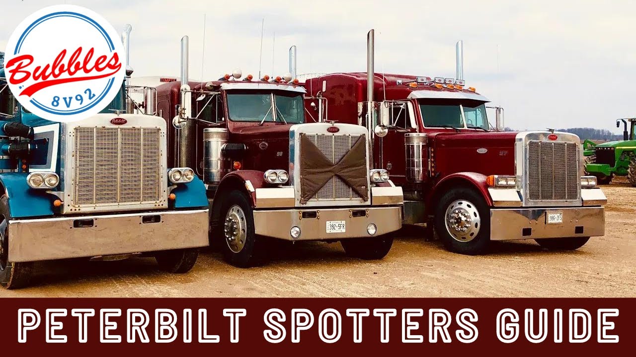 Peterbilt 359 / 379 / 389 Spotters Guide #Peterbilt #359