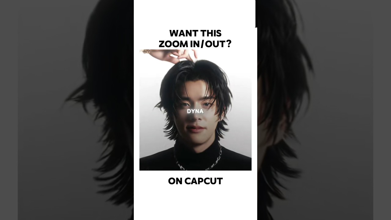 want this smooth zoom in/out effect? easy capcut tutorial! #capcut #edit #tutorial