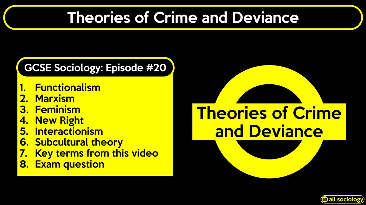 Understanding Sociological Theories of Crime: A Comprehensive Overview ...