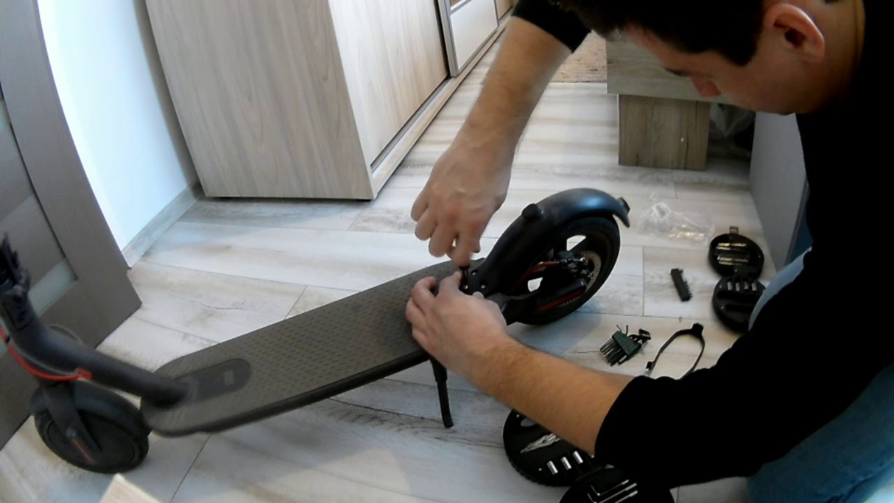xiaomi m365 rear fender bracket install, now i go offroad
