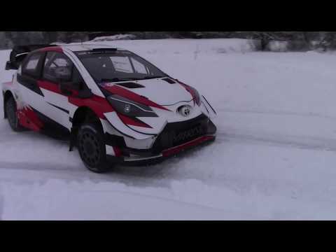 Toyota Yaris WRC Testing For 2020 - Snow Forest Rally Video