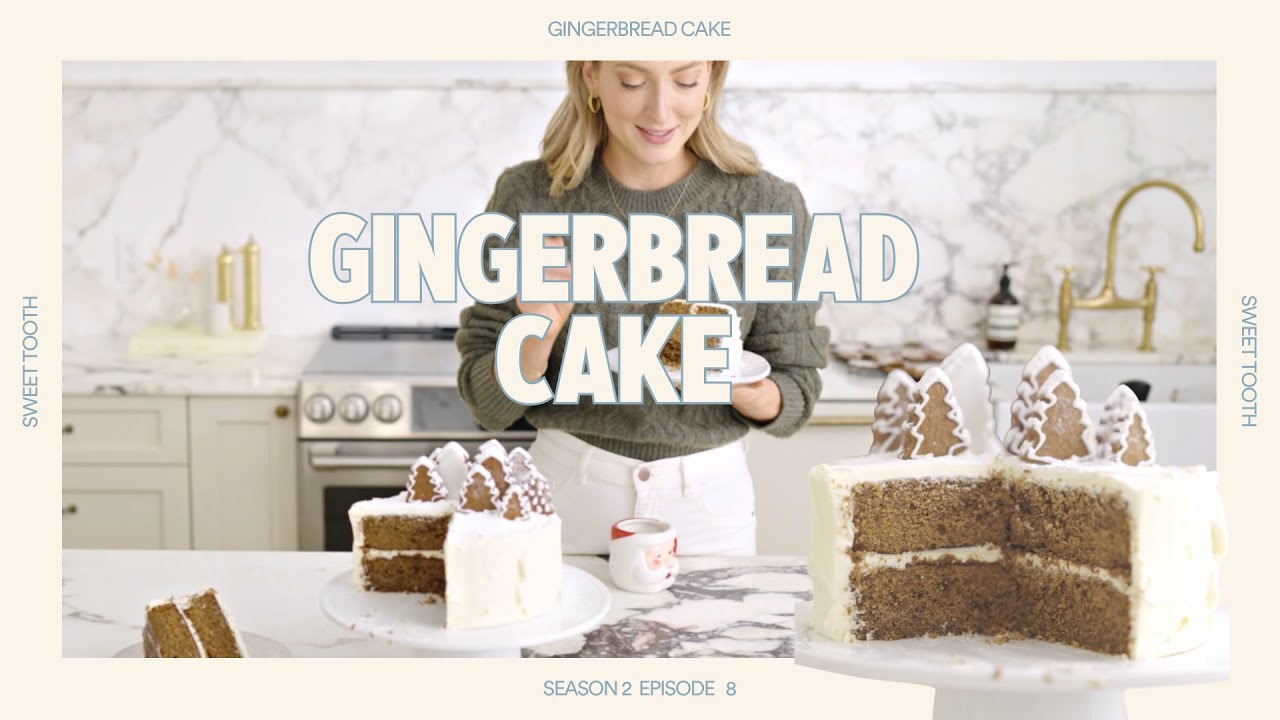 Gingerbread Cake Recipe for a Festive Christmas Celebration | Sweet Tooth S2E8