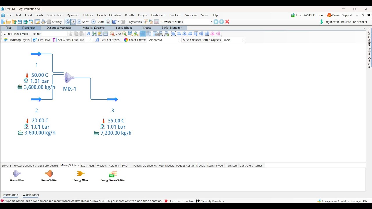🌟 Intro to DWSim: Beginner's Guide to Mixer Simulation! 🌟