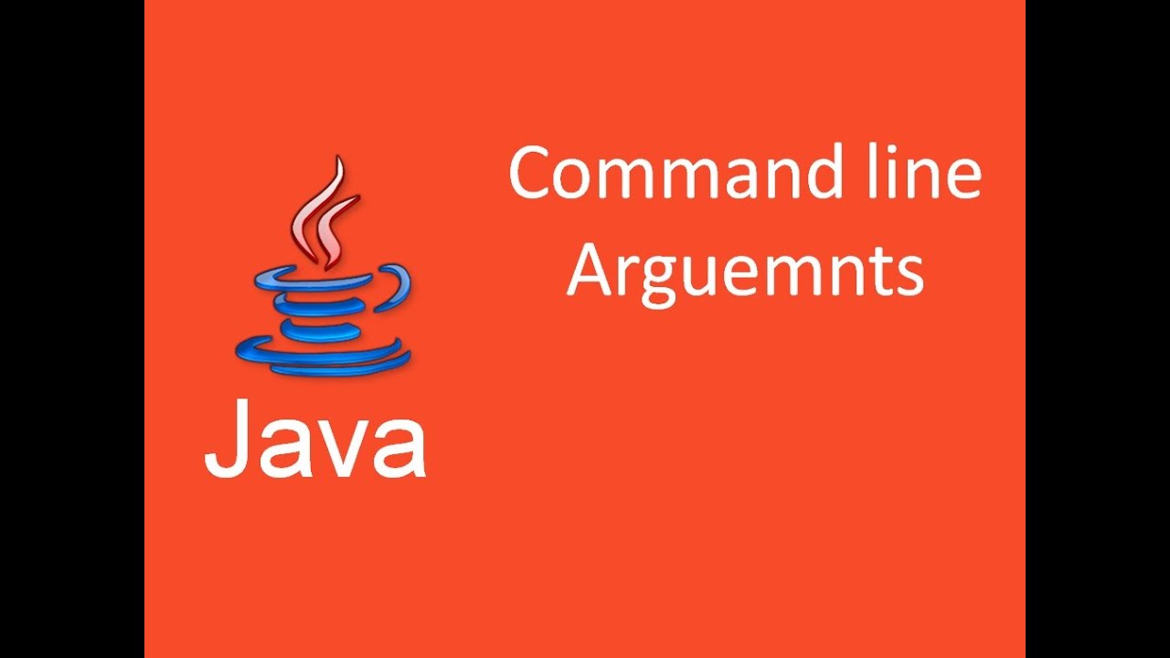 Command line arguments in Java using String arg[] or String ... a