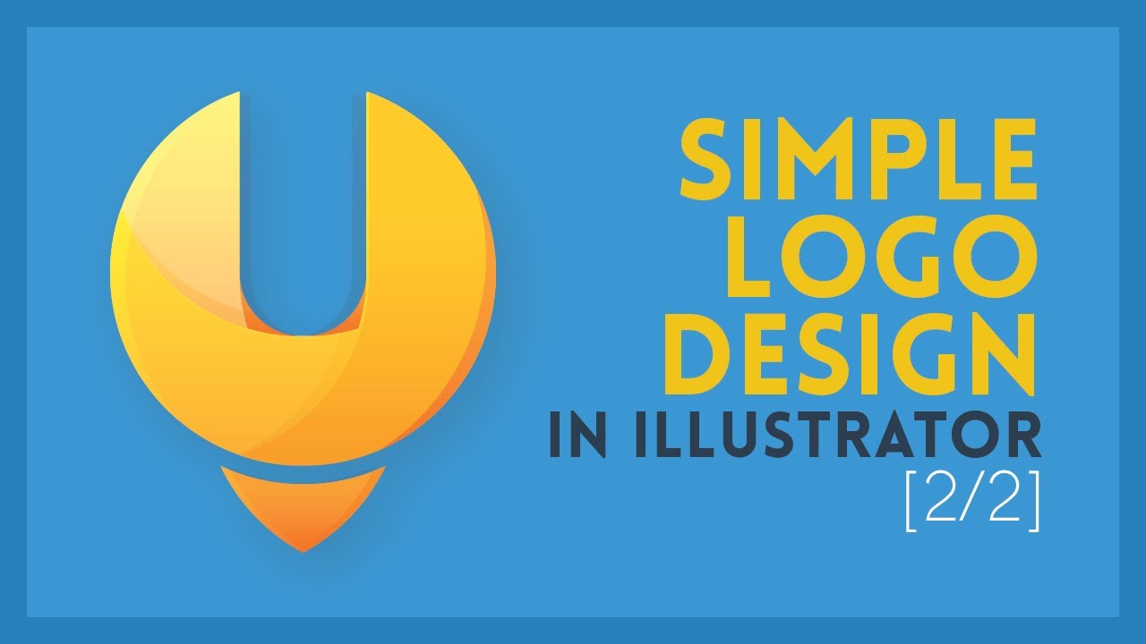 Basic Logo Design [2/2] | Illustrator Tutorial