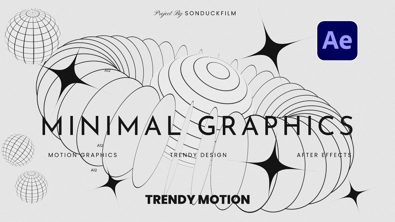 Make Cinematic Minimalist Motion Graphics in After Effects