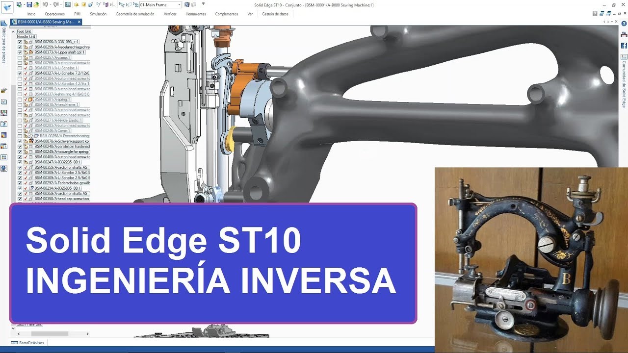Solid Edge ST10: Ingeniería inversa (4)